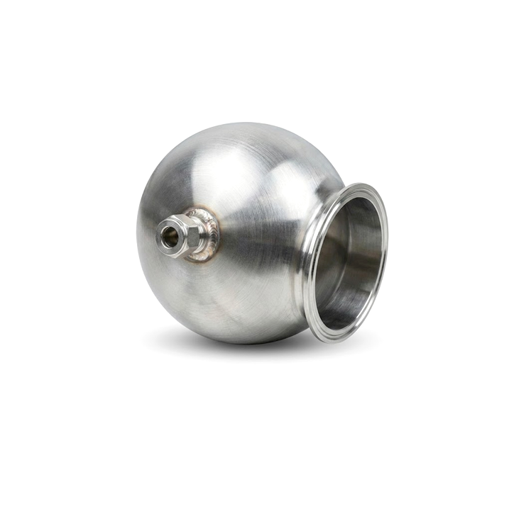 3" Hemispherical End Cap with 1/2" Compression – Xtractor Depot