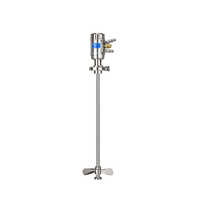 XD S.S. Pneumatic Overhead Stirrer Kit | 3" Tri-Clamp Base | 5" D Prop ...
