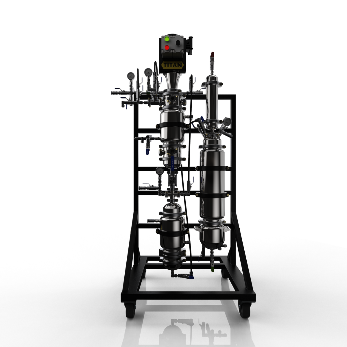 TITAN Isolator TEI-4L | Jacketed Isolation Vessel for Labs – Xtractor Depot