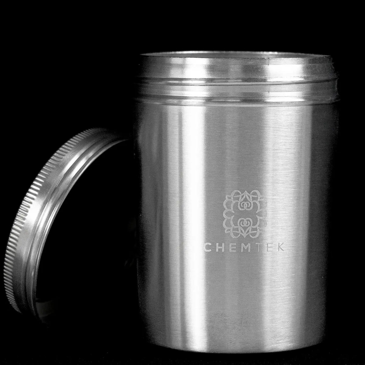ChemTek Wide Mouth Stainless Jar | 16oz – Xtractor Depot