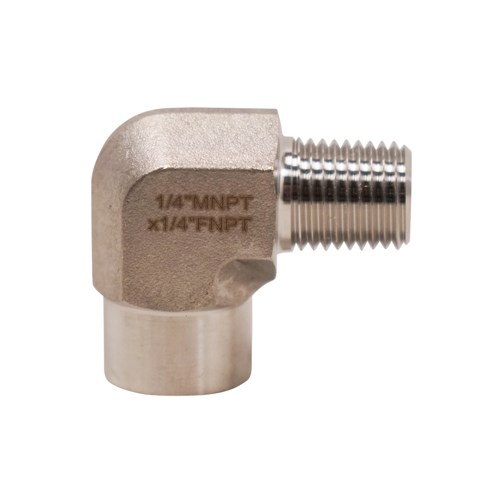 Stainless Steel Pipe Fittings | MNPT x FNPT Elbow | Xtractor Depot