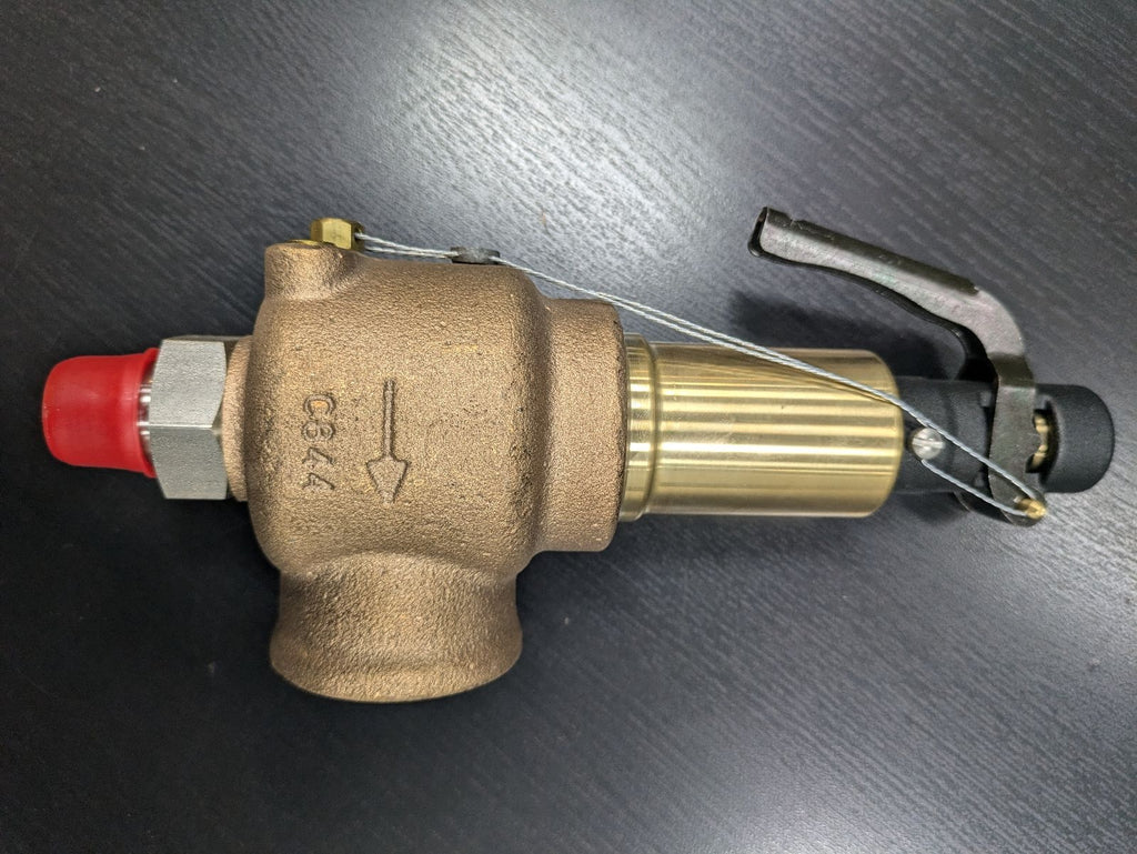 ASME Pressure Relief Valve | 1/2" MNPT Inlet x 1" FNPT Outlet | 250 PS