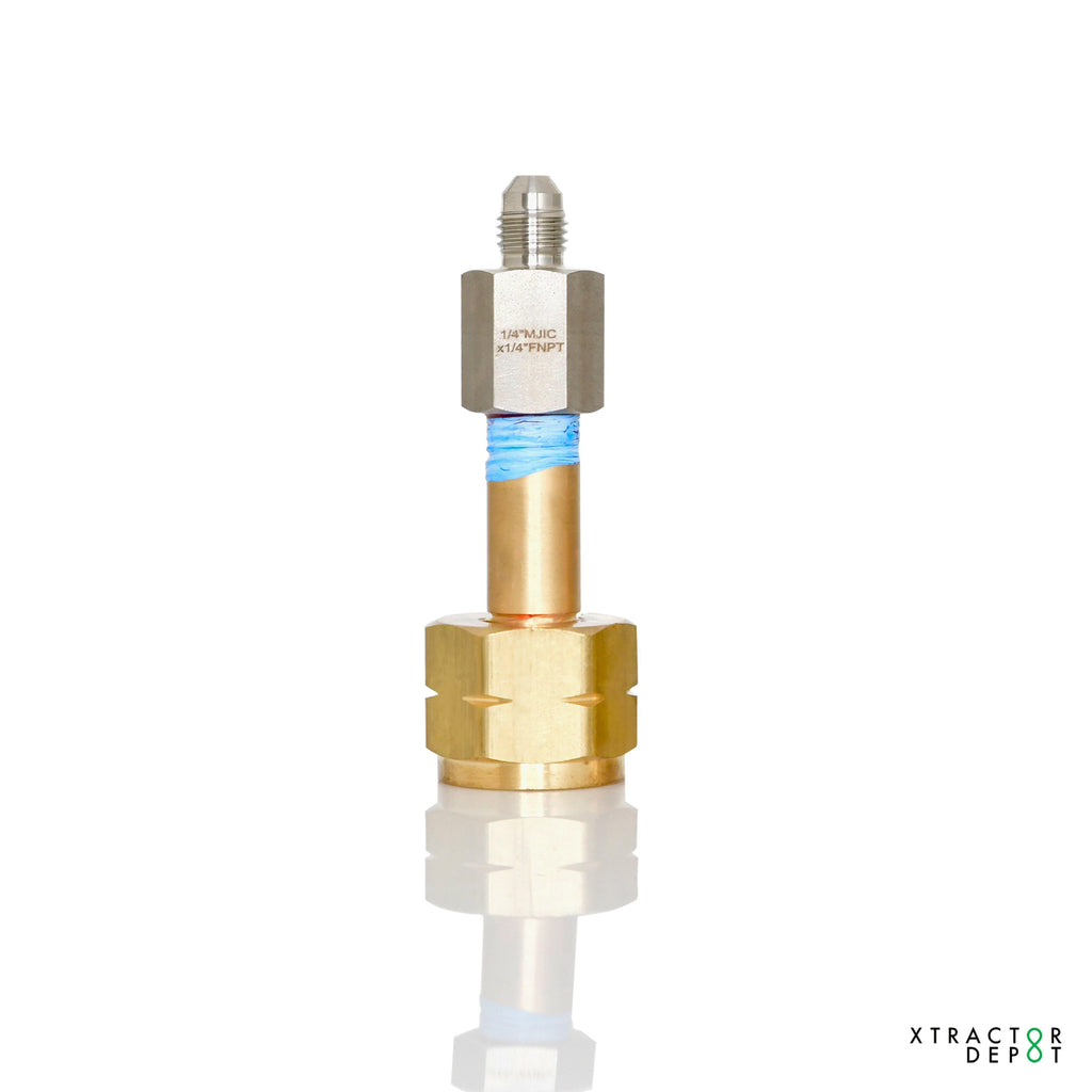 CGA 555 Fitting | Swivel Adapters | Xtractor Depot