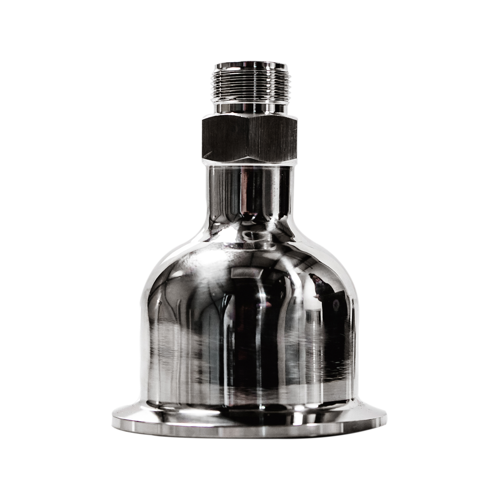 2" Hemispherical End Cap with 1/2" Compression | Xtractor Depot