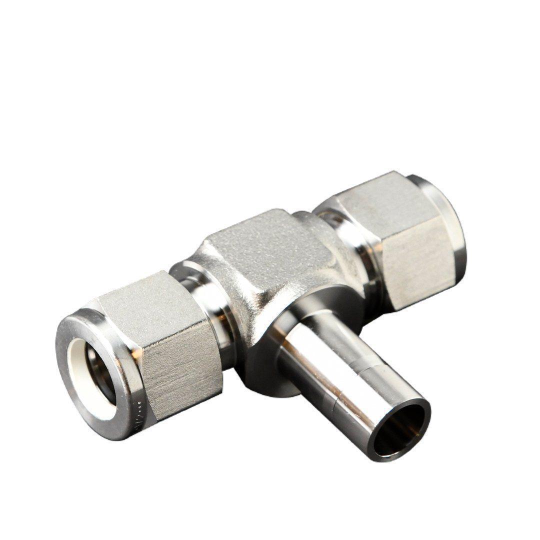 1/2" Tube Stub Branch Tee | Compression x Compression x Tube Stub | 1 ...