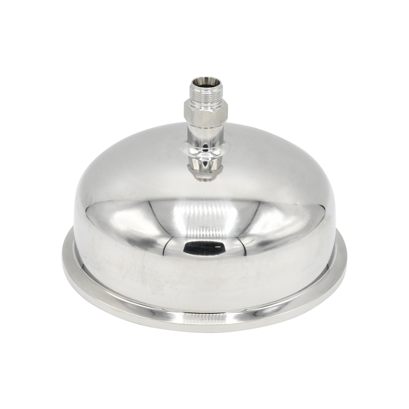 6” Hemispherical End Cap with 1/2” Compression