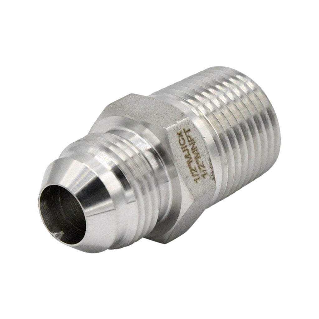 MJIC X MNPT | Stainless Steel 316 Fittings | Various Sizes