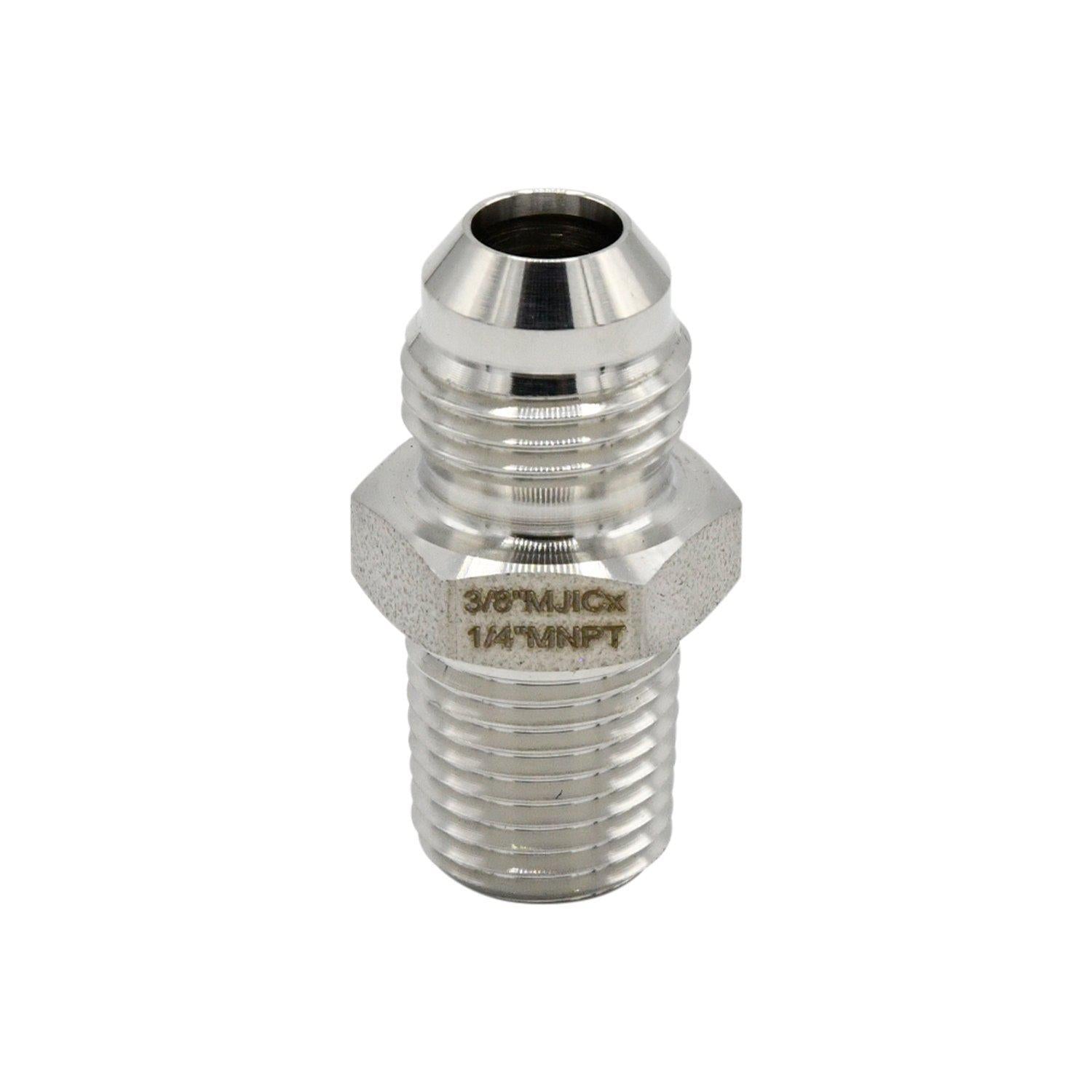 MJIC X MNPT | Stainless Steel 316 Fittings | Various Sizes