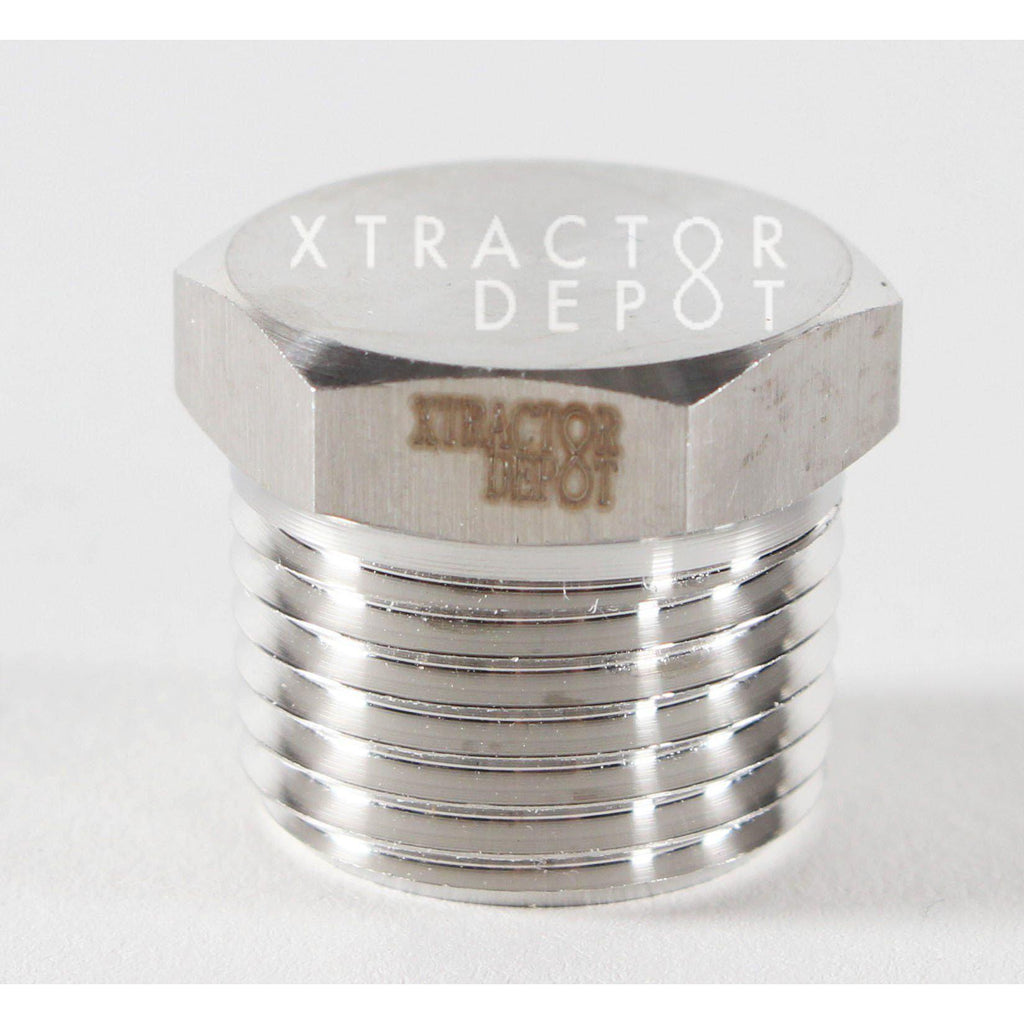 Steel MNPT Hex Plug | Xtractor Depot